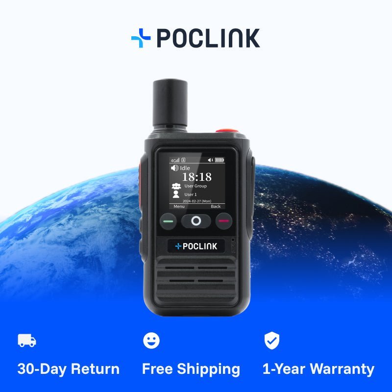 Poclink Radios - Unlimited Range Walkie Talkie